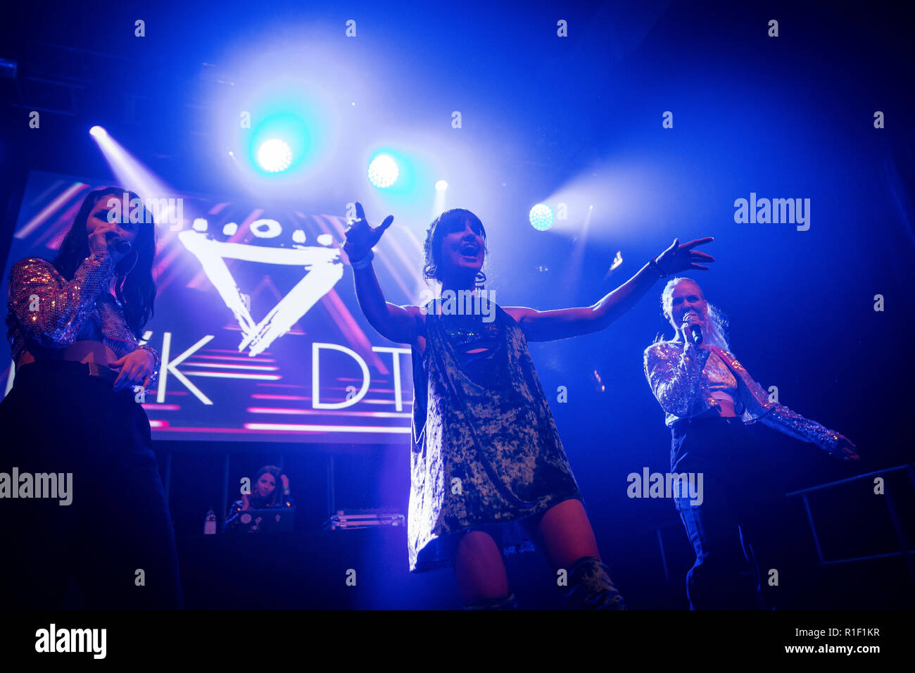 Iceland, Reykjavik - November 7, 2018. The Icelandic female rap group ...