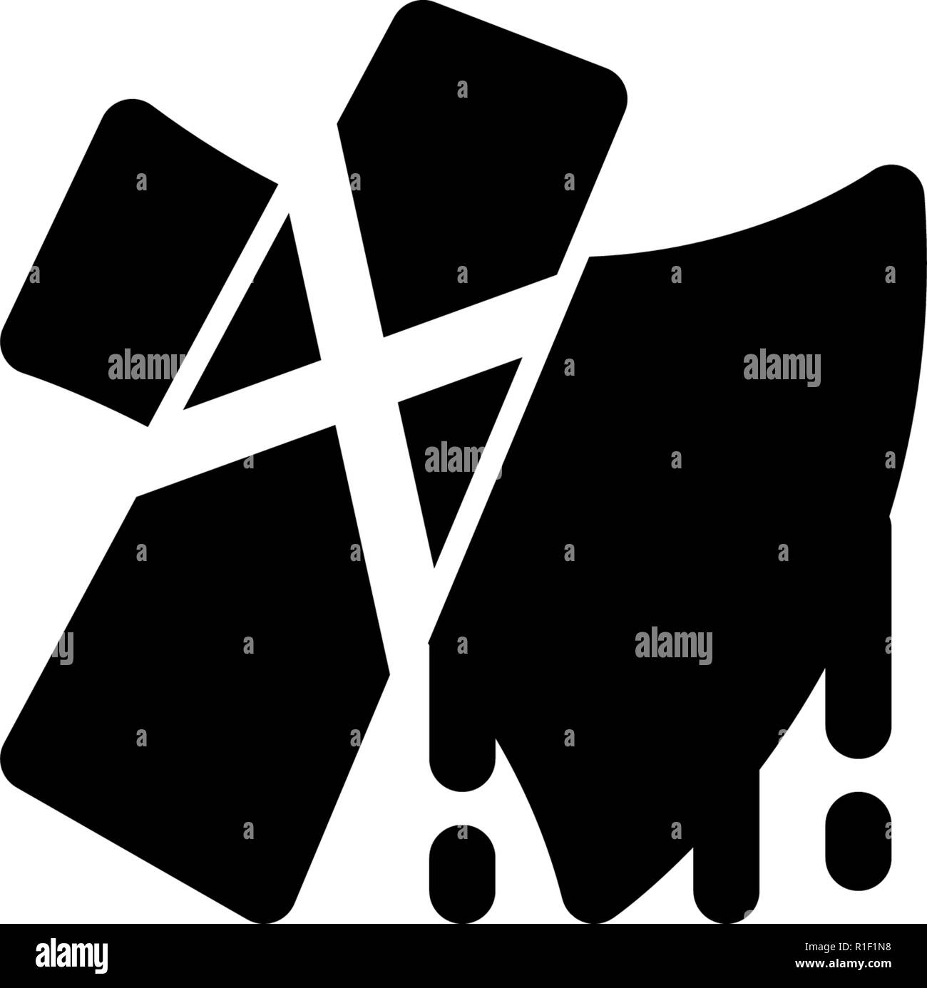 Halloween holiday glyph icon Black and White Stock Photos & Images - Alamy