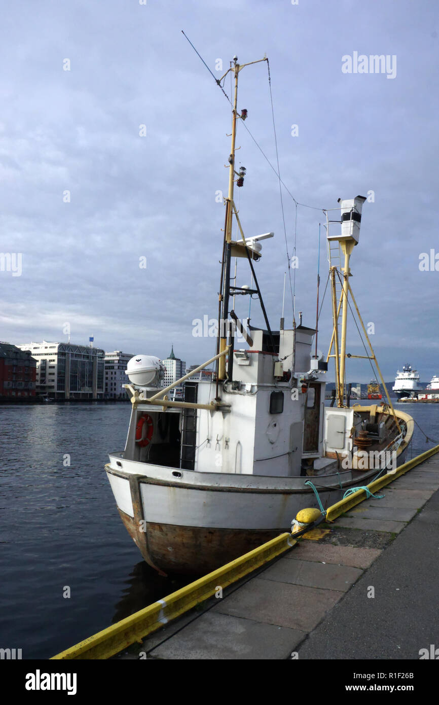 Norwegian fish boat hi-res stock photography and images - Alamy