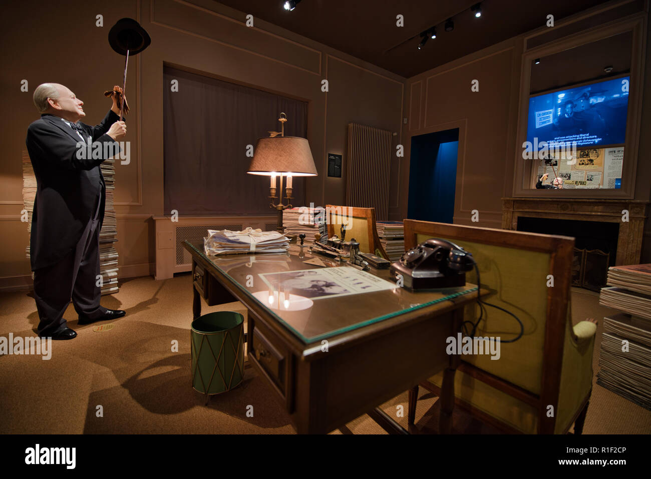 Charlie Chaplin´s Home-Chaplins World / Vevey-Switzerland Stock Photo ...