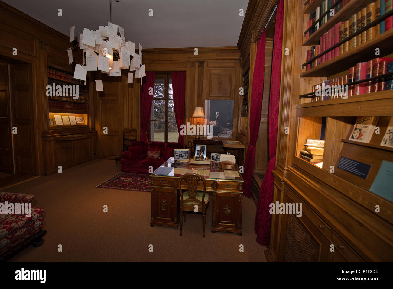 Charlie Chaplin´s Home-Chaplins World / Vevey-Switzerland Stock Photo ...