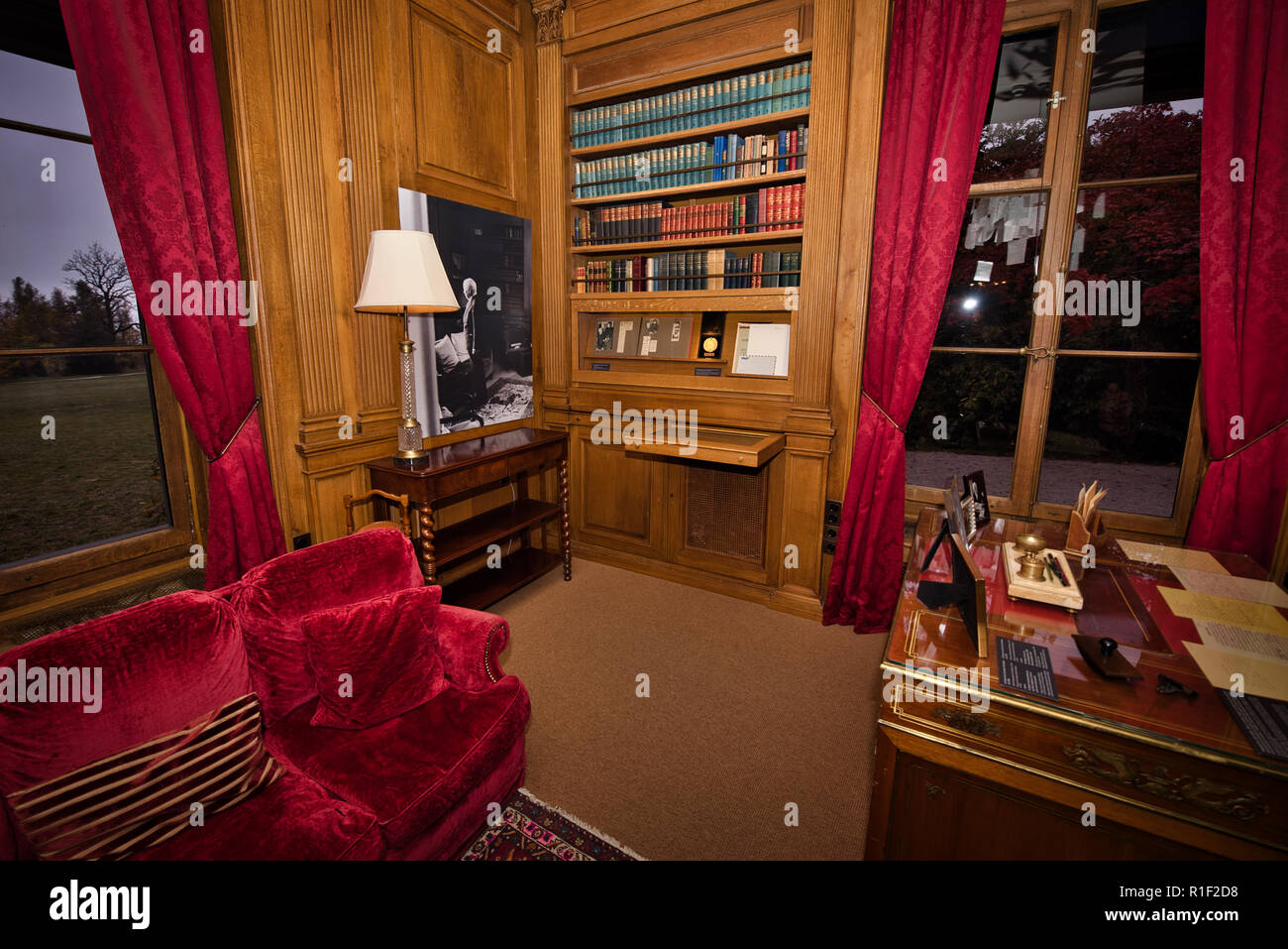 Charlie Chaplin´s Home-Chaplins World / Vevey-Switzerland Stock Photo ...