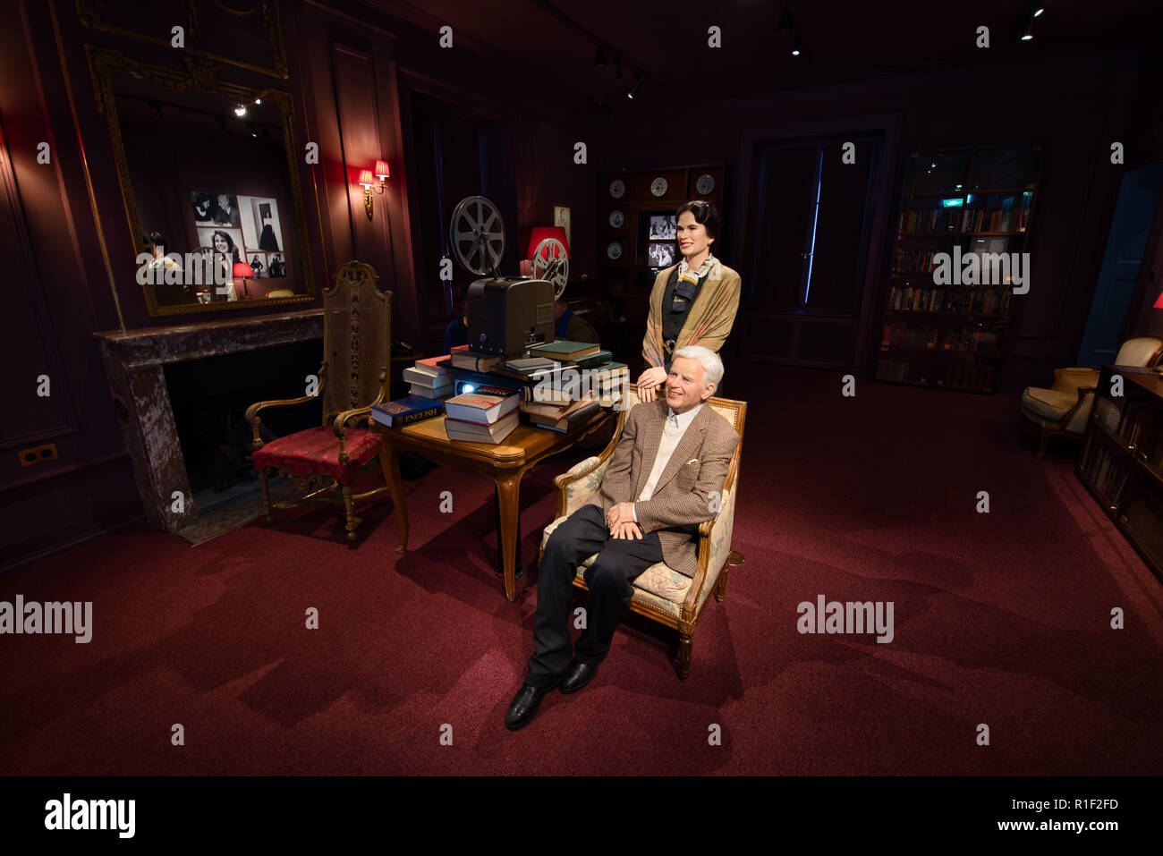 Charlie Chaplin´s Home-Chaplins World / Vevey-Switzerland Stock Photo ...