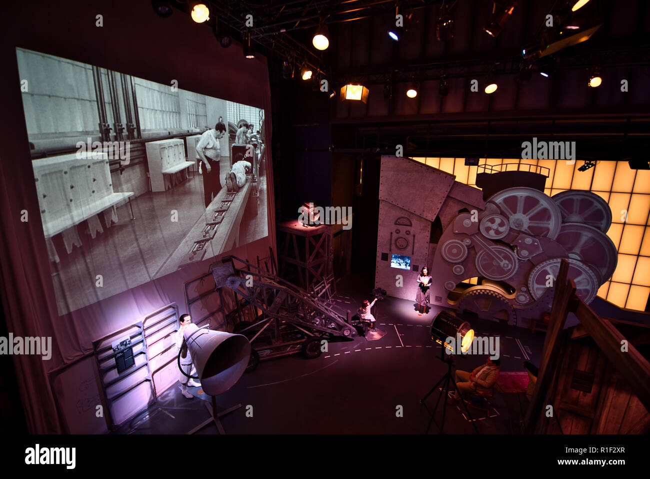 Charlie Chaplin´s Home-Chaplins World / Vevey-Switzerland Stock Photo ...