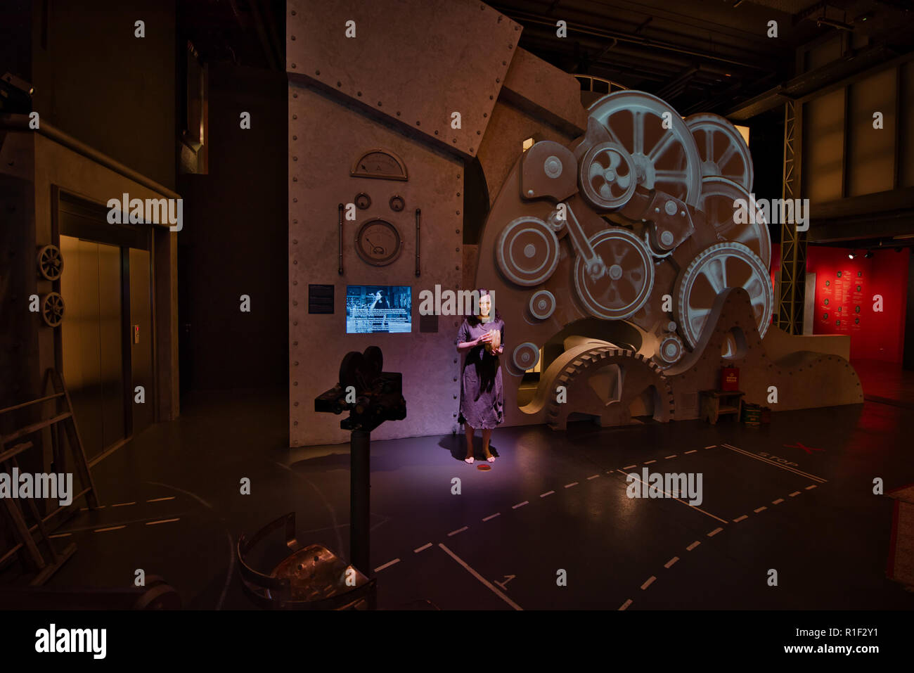 Charlie Chaplin´s Home-Chaplins World / Vevey-Switzerland Stock Photo ...