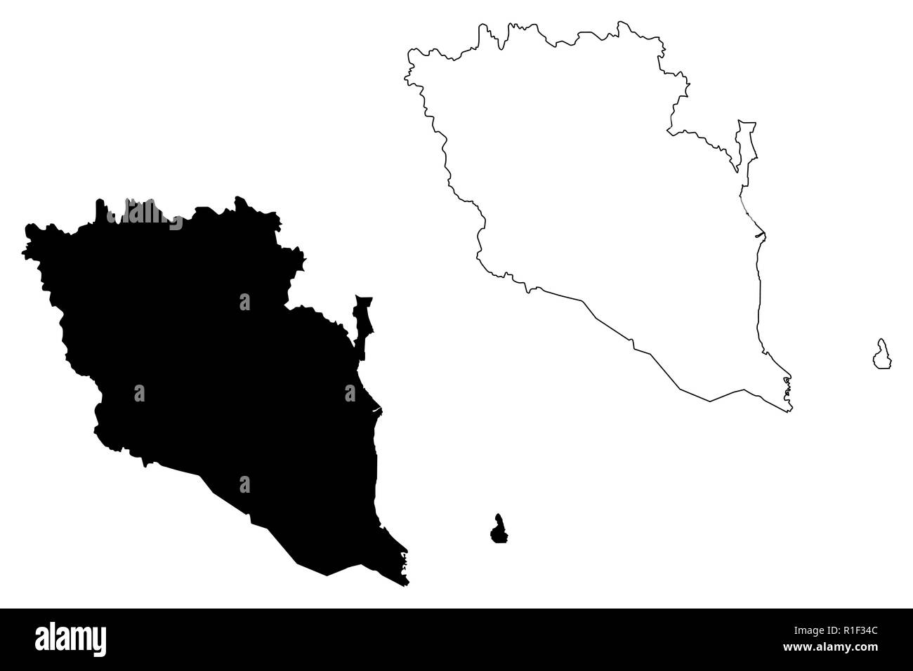 Pahang (States and federal territories of Malaysia, Federation of ...