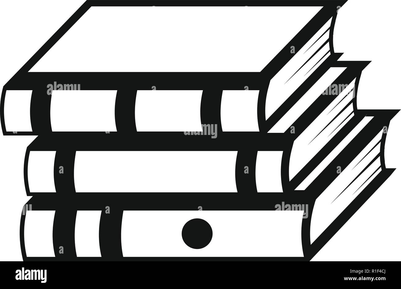 Book school icon. Simple illustration of book school vector icon for ...