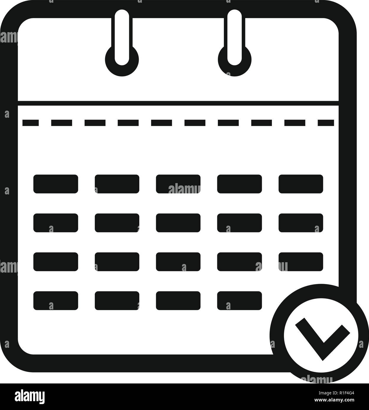 Blank Calendar Clip Art Black And White