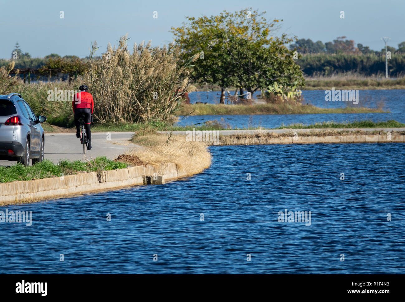 Car in pond hi-res stock photography and images - Alamy