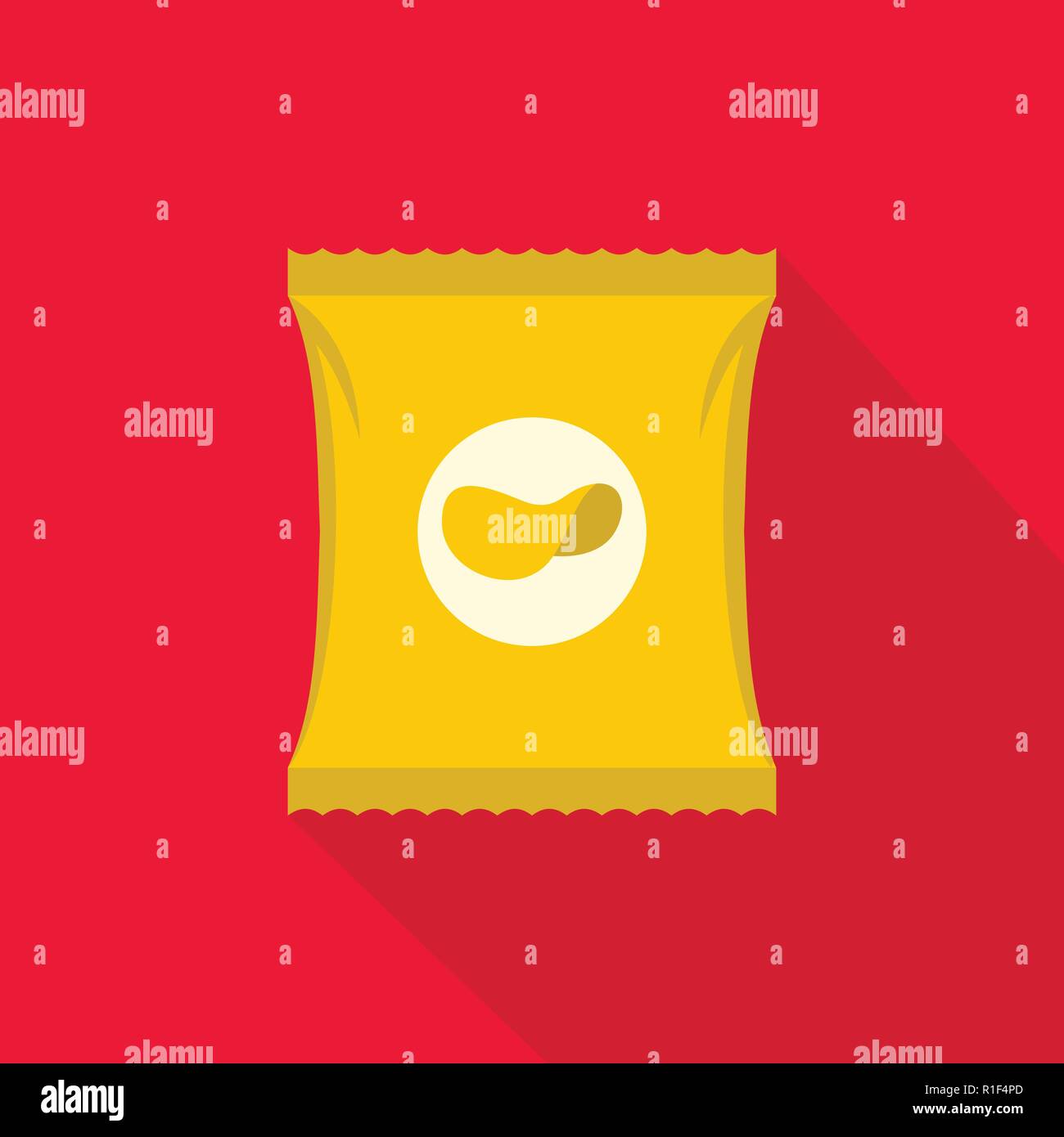 Empty crisp packet Stock Vector Images - Alamy