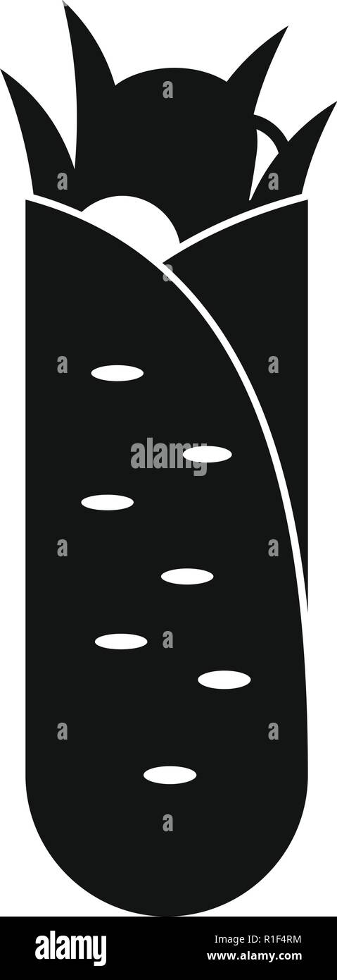 Shawarma icon. Simple illustration of shawarma vector icon for web ... Shawarma icon. Simple illustration of shawarma vector icon for web ...