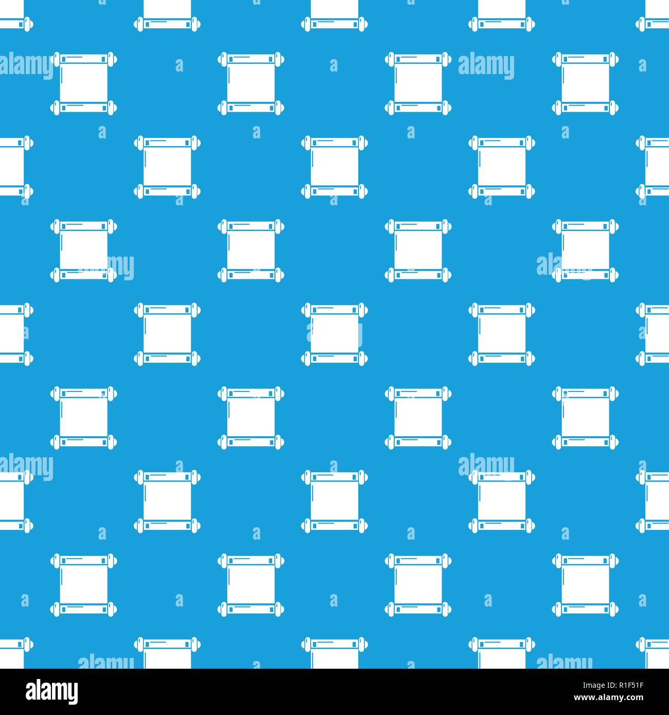 Old scroll parchment pattern vector seamless blue Stock Vector Image ...