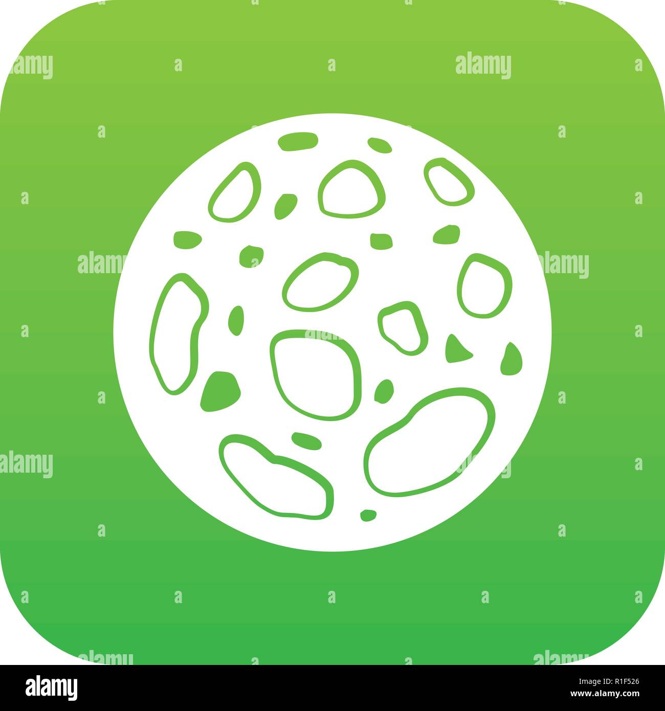 Dead planet icon digital green Stock Vector Image & Art - Alamy