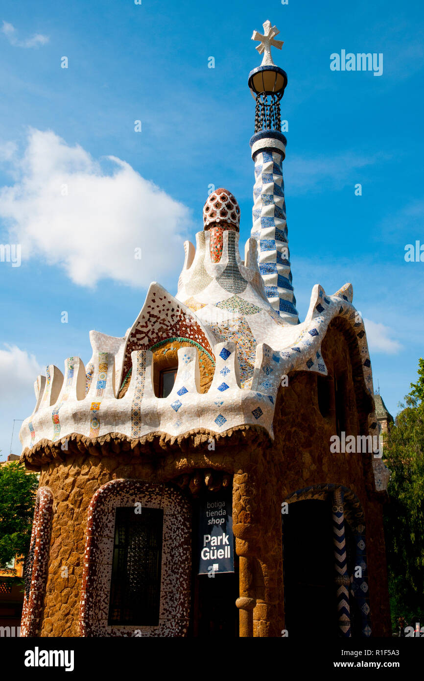 Stairs antoni gaudi hi-res stock photography and images - Alamy