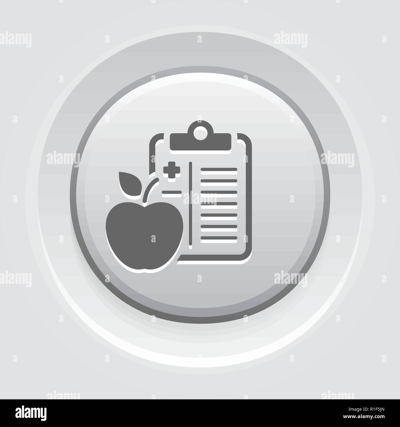 Diet plan symbol Stock Vector Images - Alamy