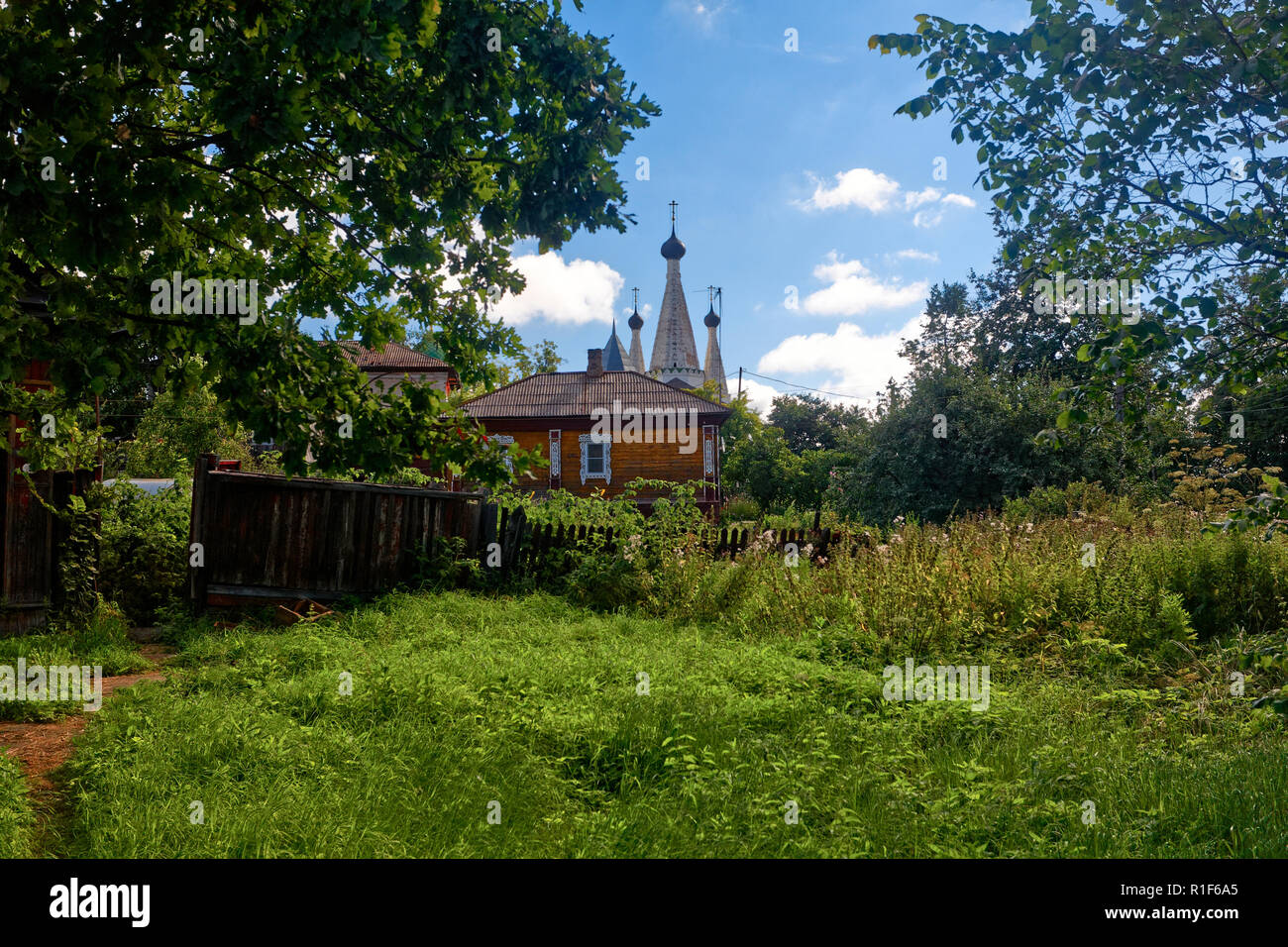 The Most Beautiful Village In Russia High Resolution Stock Photography ...