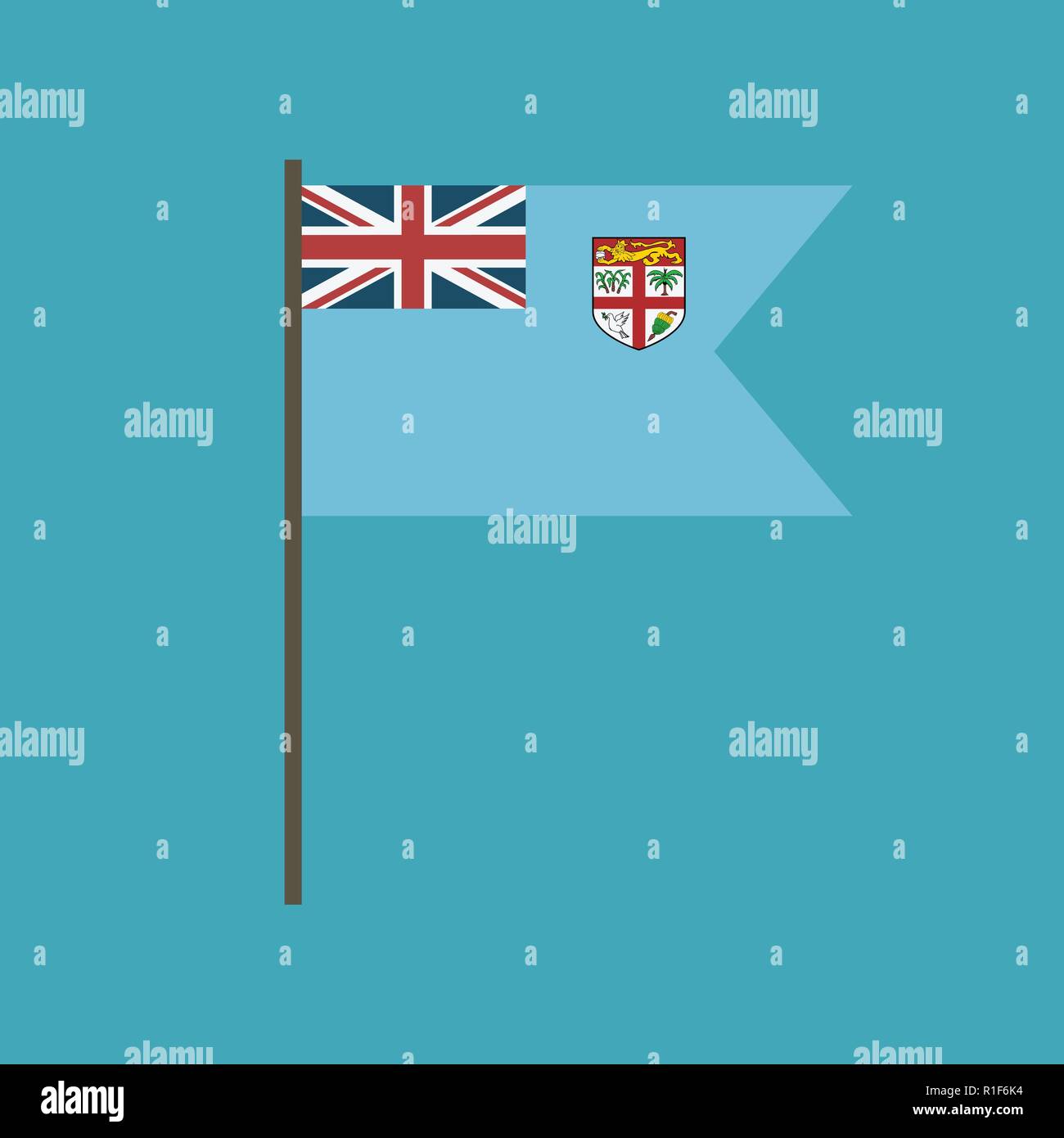 Fijian emblem Stock Vector Images - Alamy