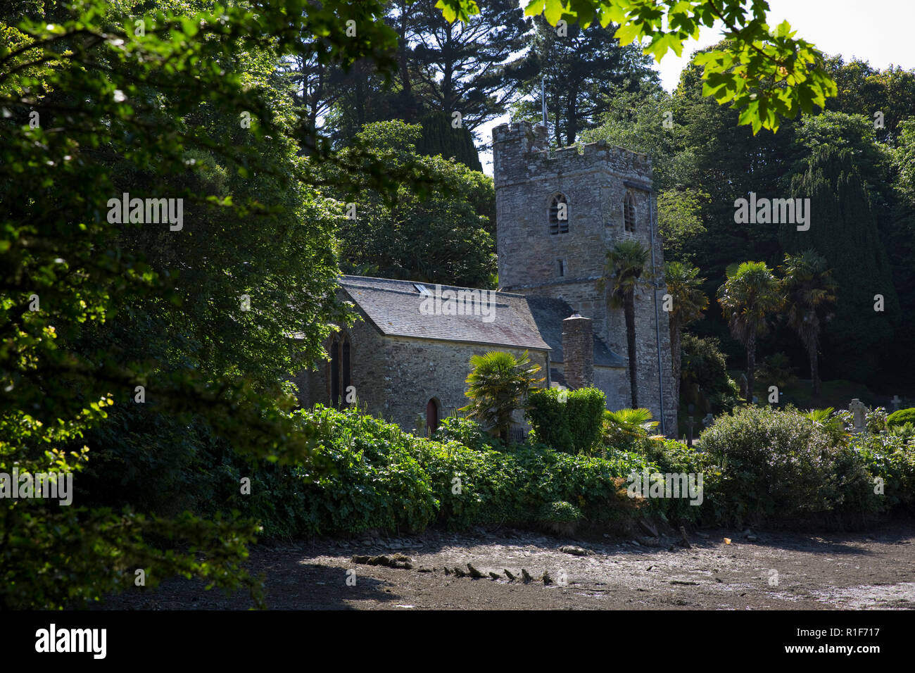 St Just's Church sits among trees and foliage, alongside the St Just ...
