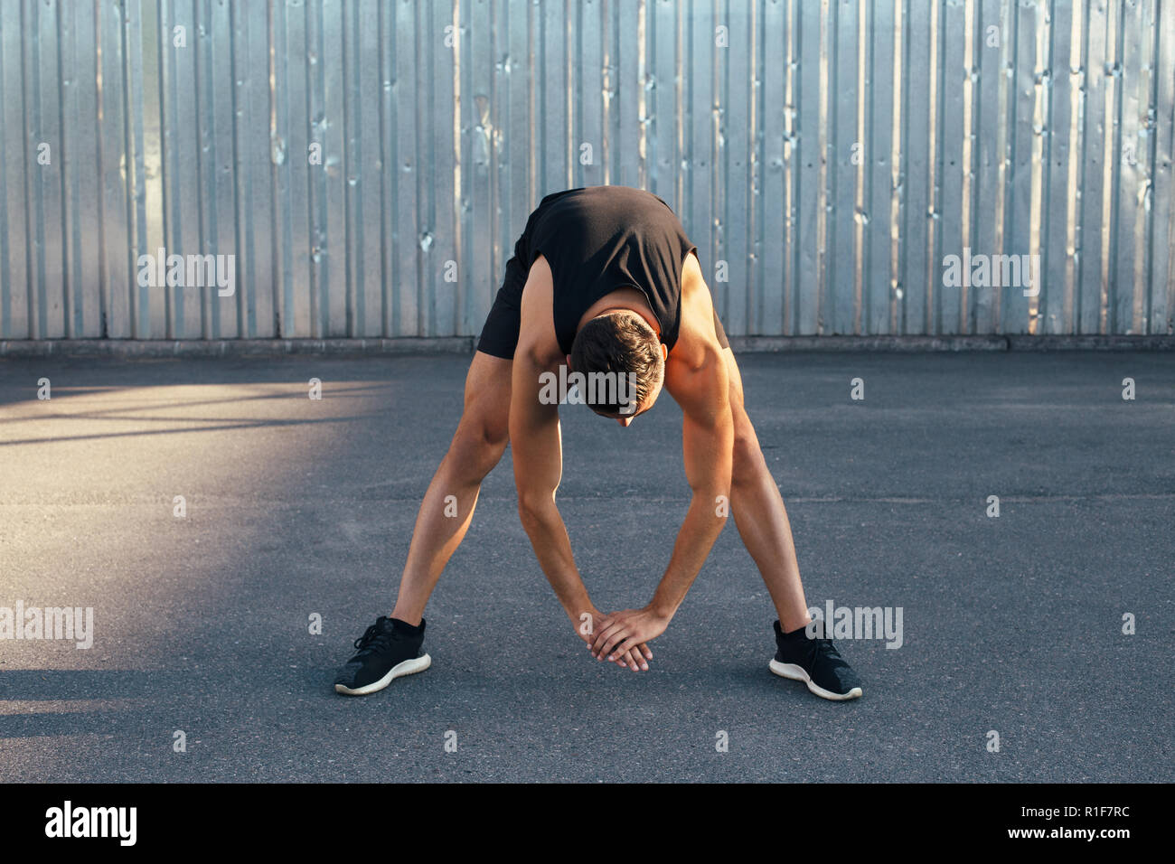 Sport training warm up fit hi-res stock photography and images - Alamy