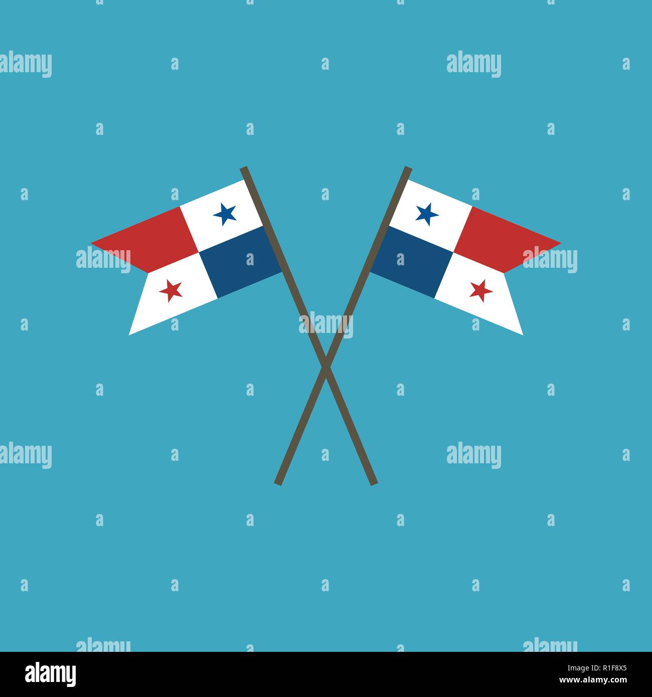 Panamanian National Flag High Resolution Stock Photography and Images ...