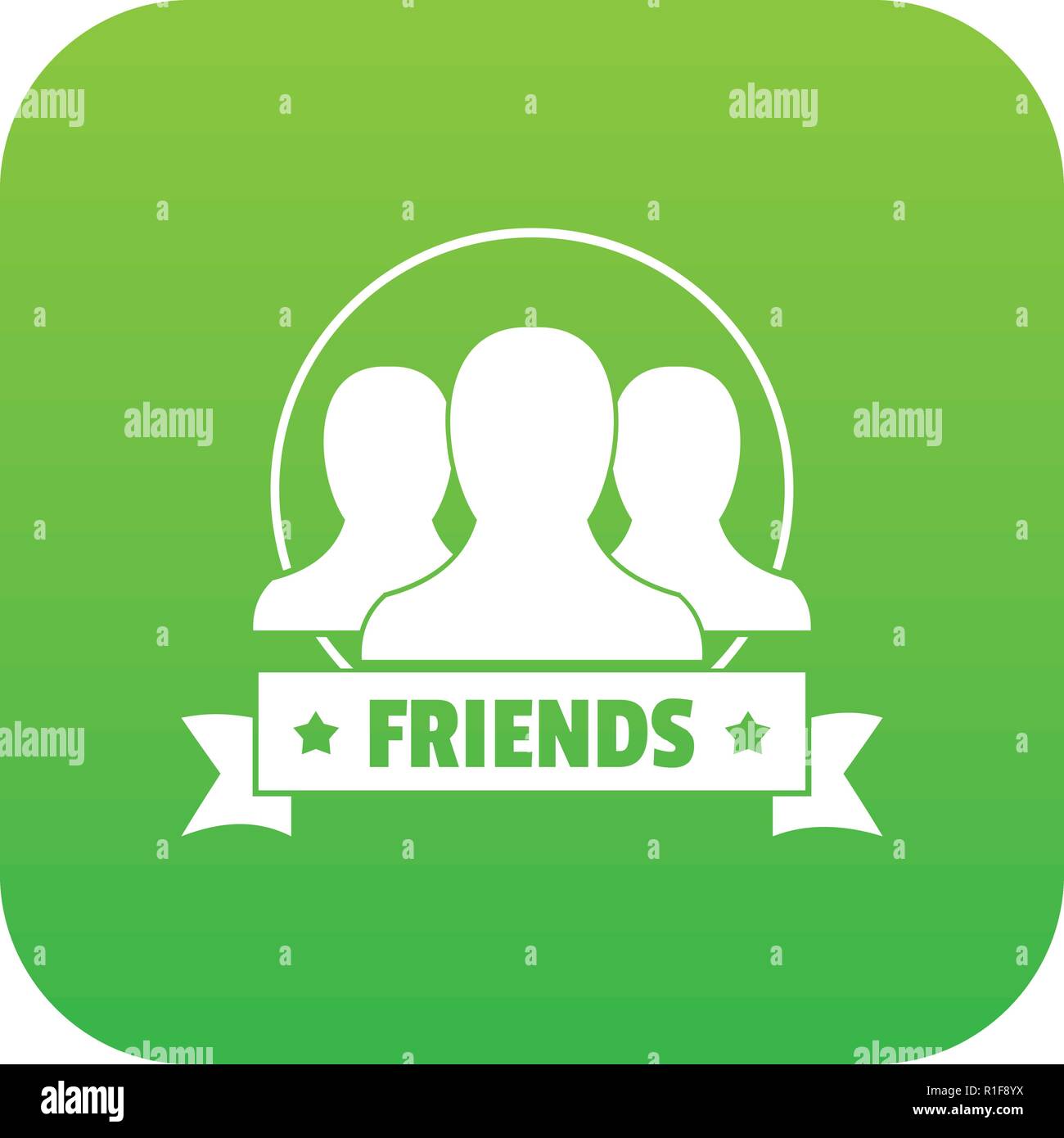 Two friends hug greet Stock Vector Images - Alamy