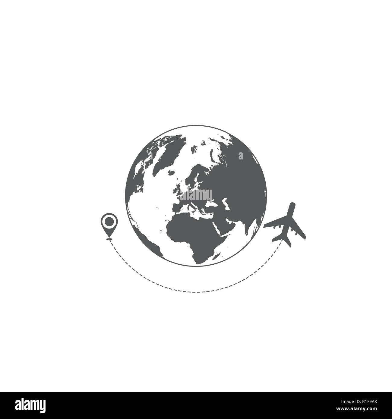 World Travel Silhouette