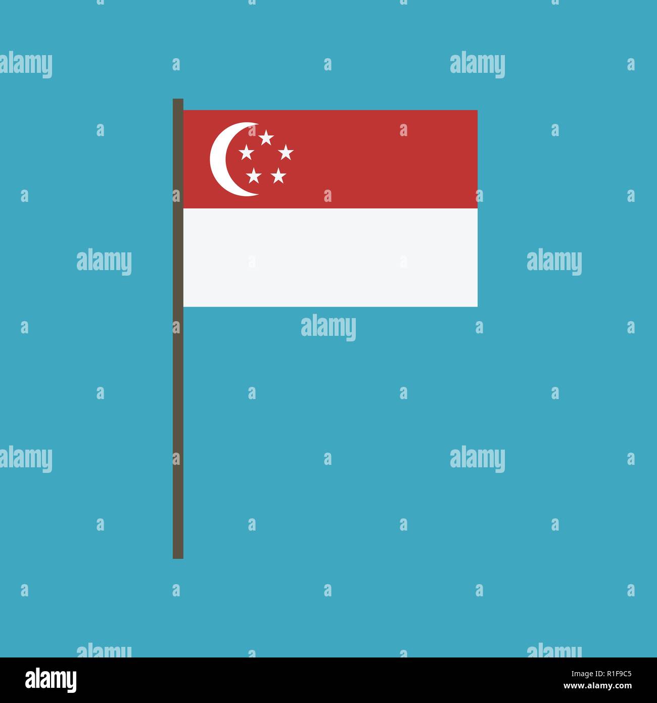 Singapore Flag Icon
