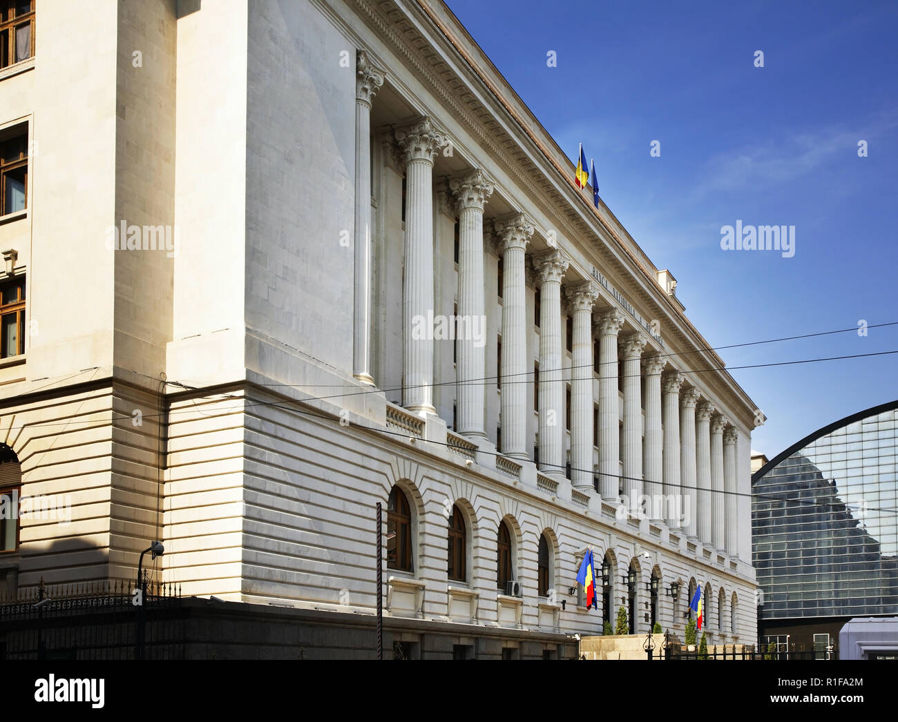 National bank building in romania hi-res stock photography and images ...