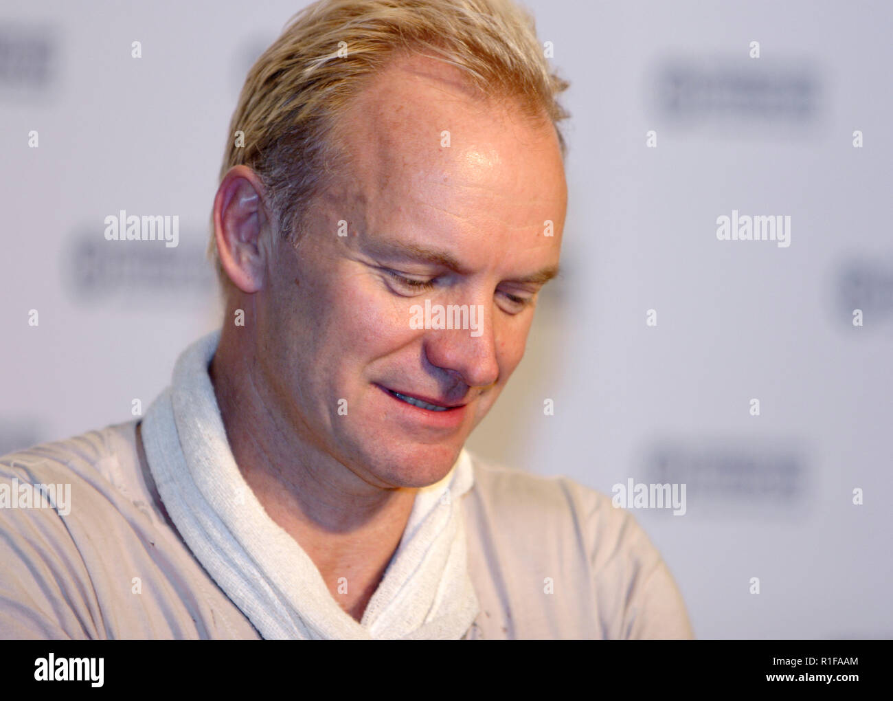Warsaw, Masovia / Poland - 2005/09/24: Sting - Gordon Sumner, British ...