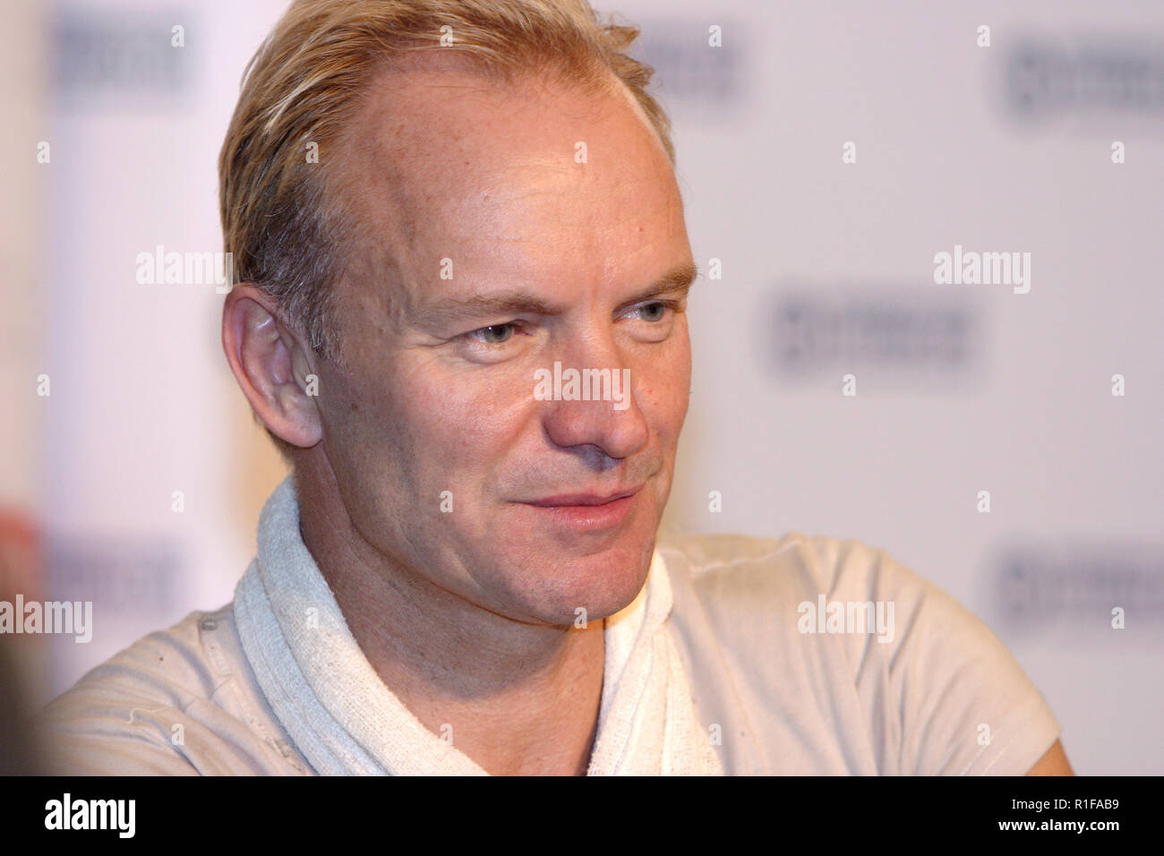 Warsaw, Masovia / Poland - 2005/09/24: Sting - Gordon Sumner, British ...
