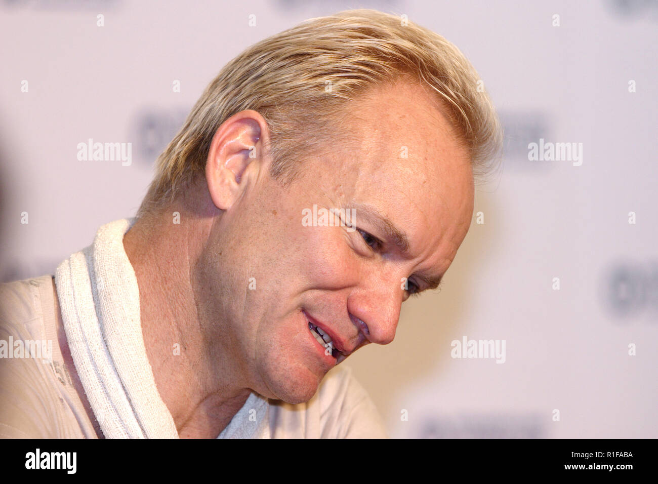 Warsaw, Masovia / Poland - 2005/09/24: Sting - Gordon Sumner, British ...