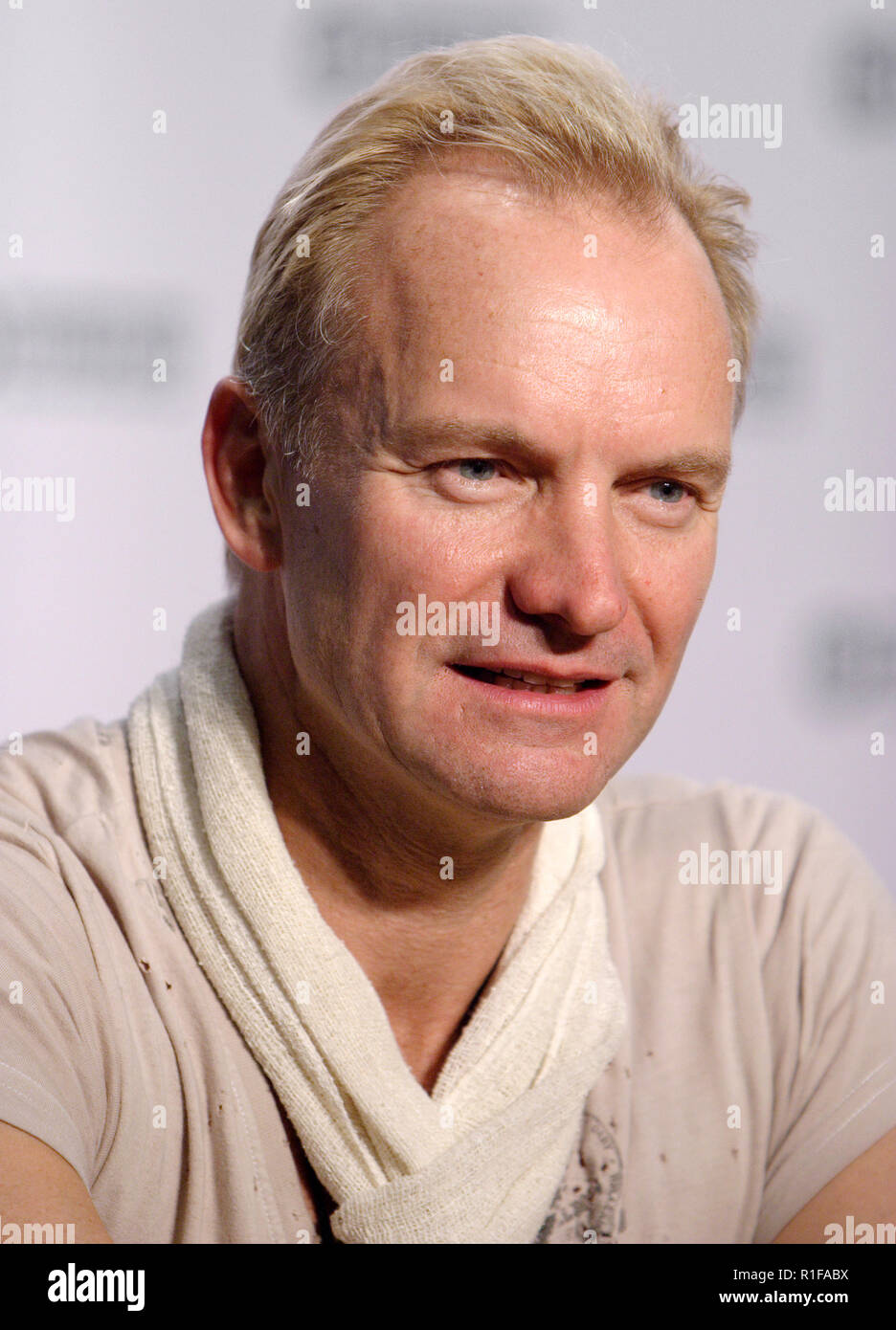 Warsaw, Masovia / Poland - 2005/09/24: Sting - Gordon Sumner, British ...