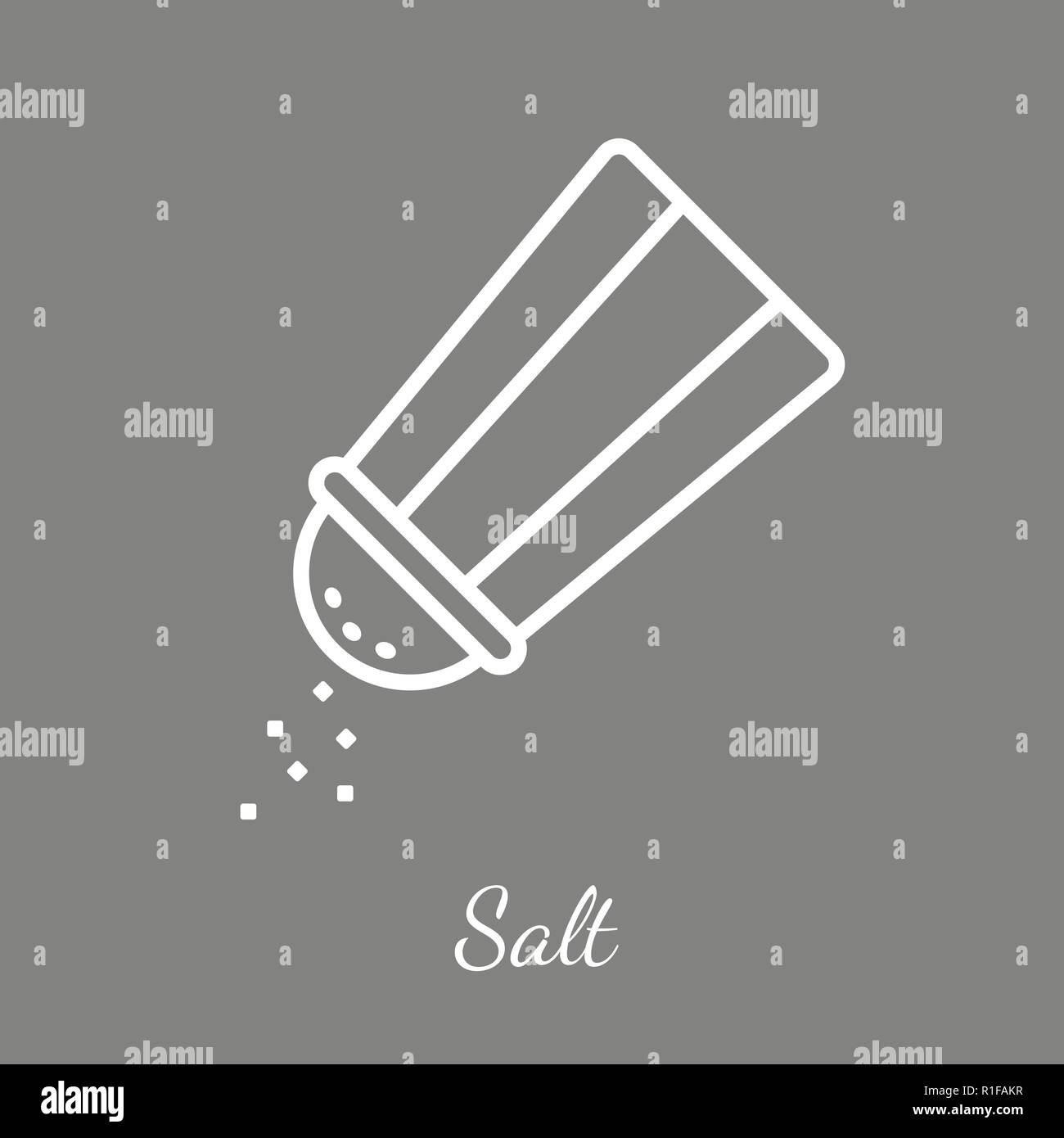 Salt vector vectors hi-res stock photography and images - Alamy