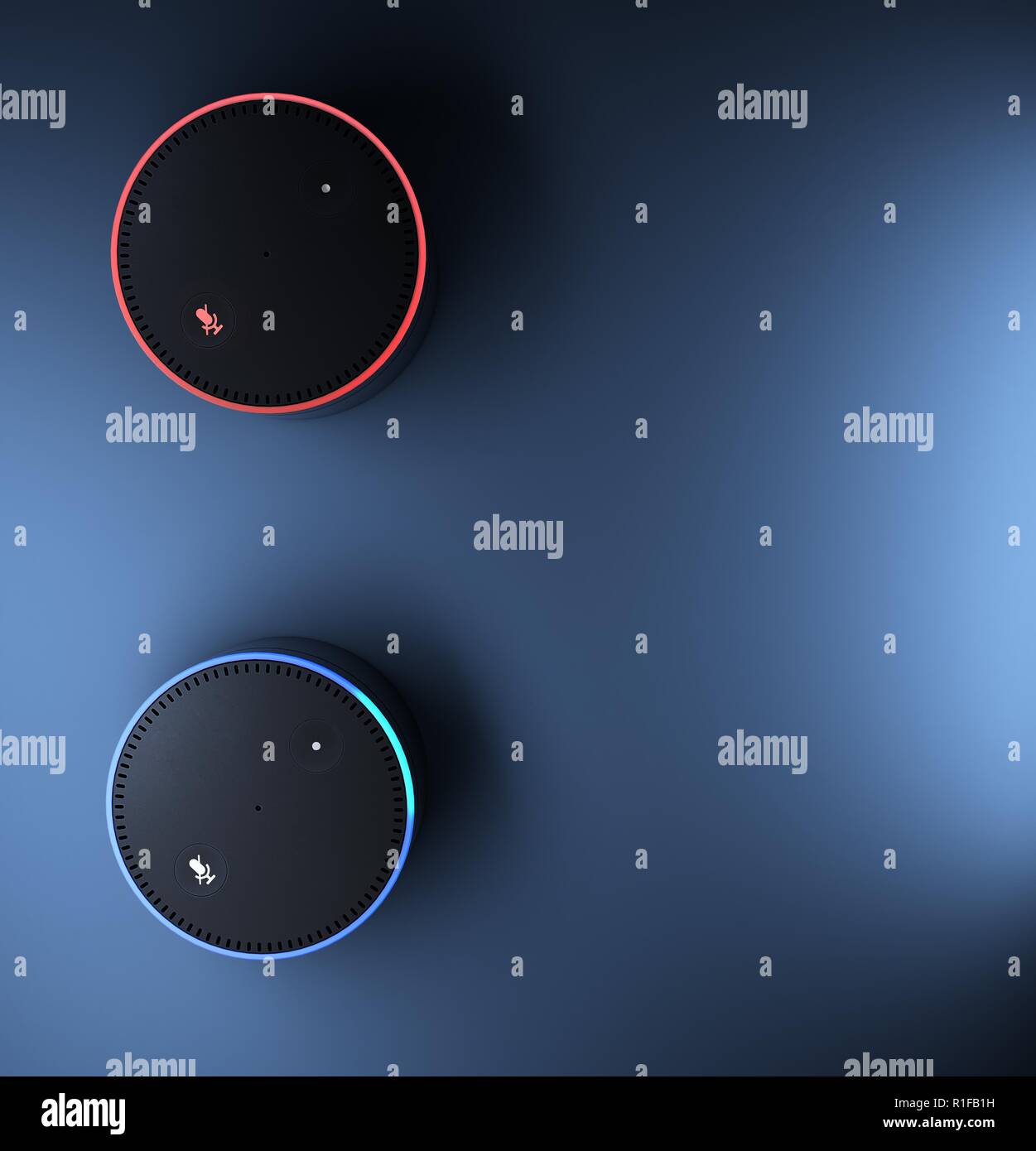 Amazon alexa voice recognition device hi-res stock photography and ...