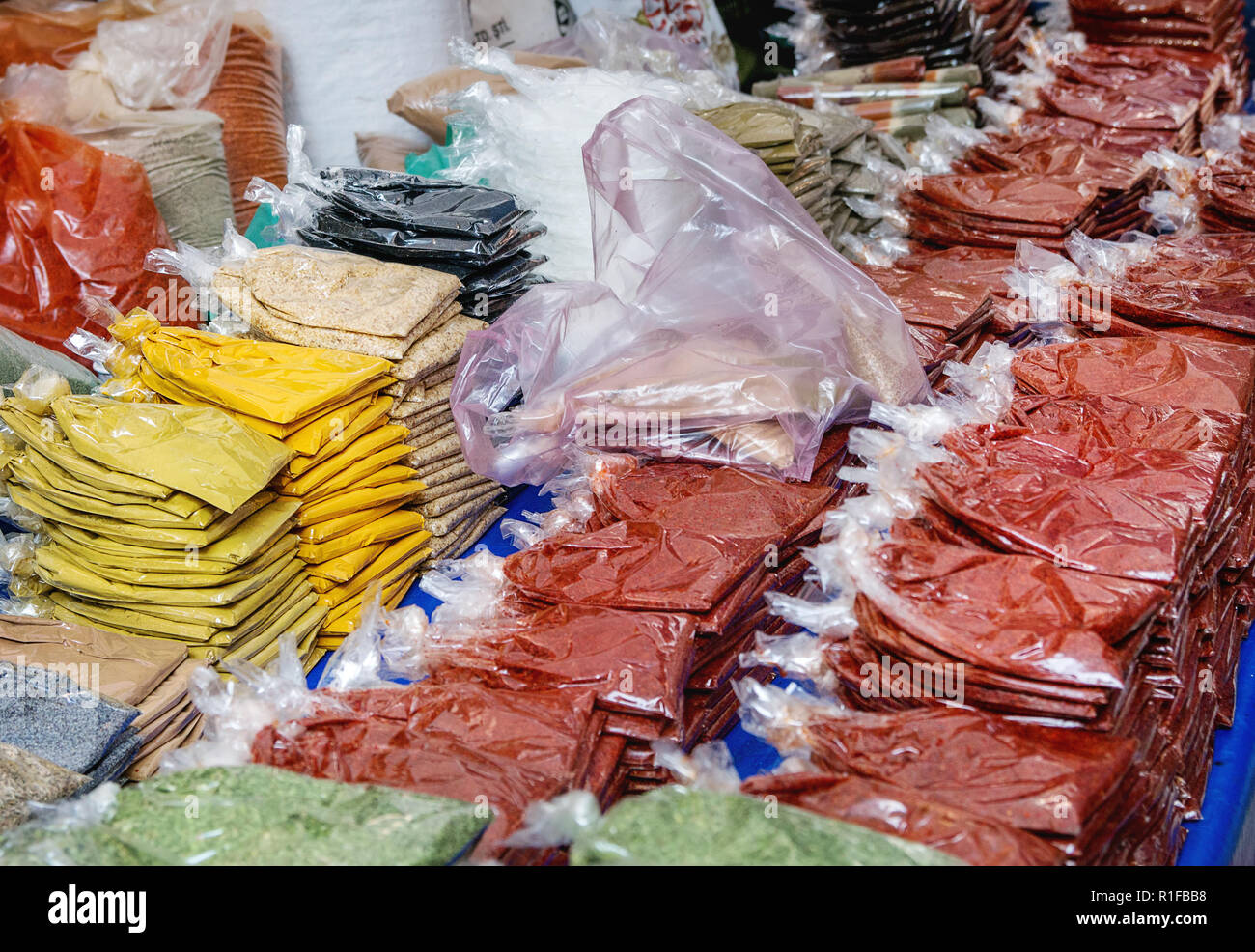 Turkish farmer market Stock Photo - Alamy