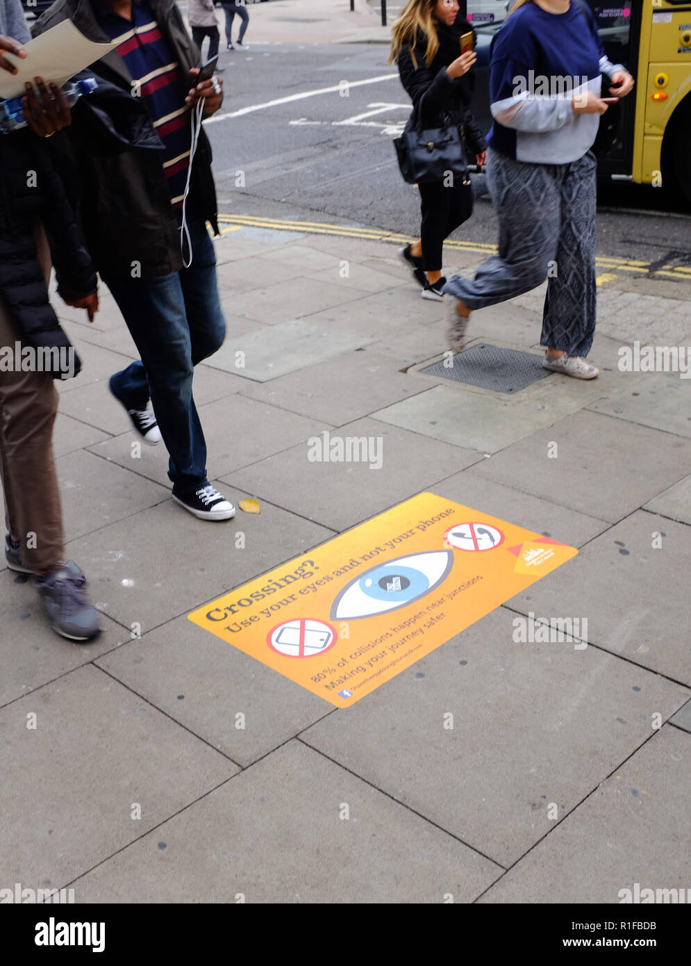 Pedestrian road signs hi-res stock photography and images - Alamy