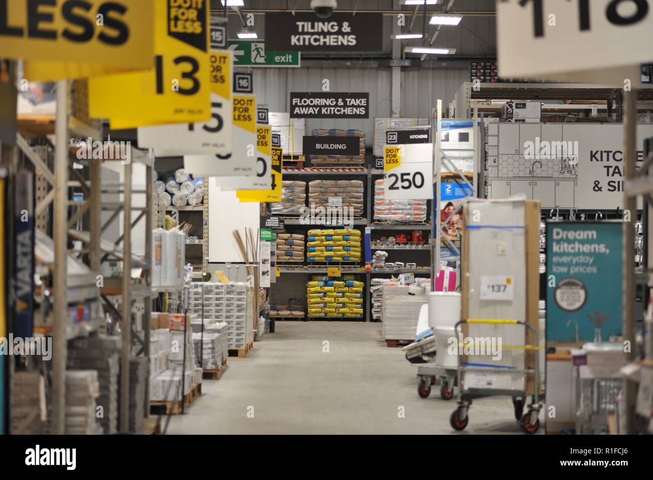 Retail diy stores Stock Photo - Alamy
