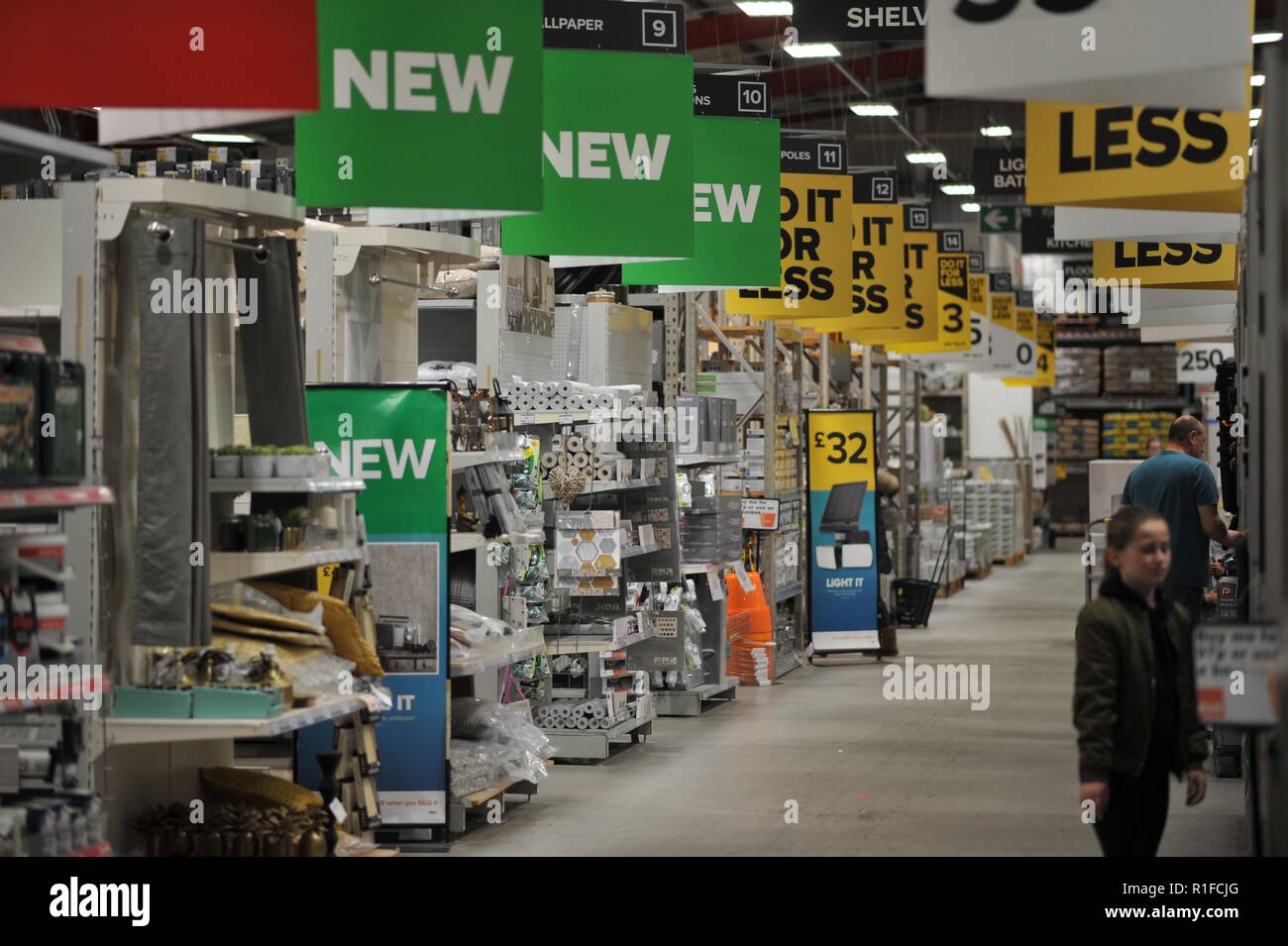 Retail diy stores Stock Photo - Alamy