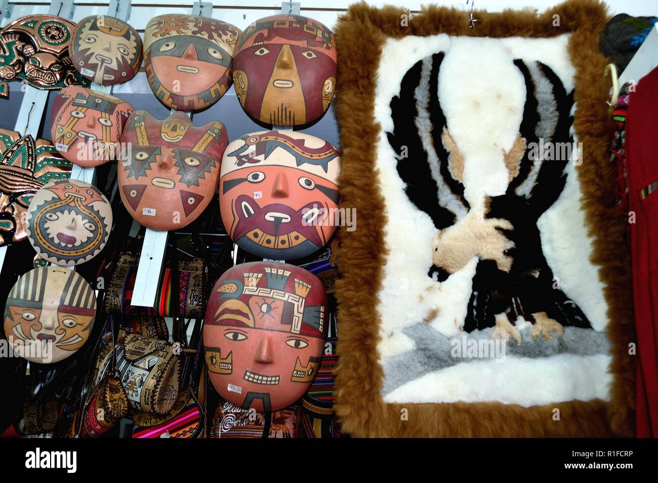 Face mask inca peru hi-res stock photography and images - Alamy