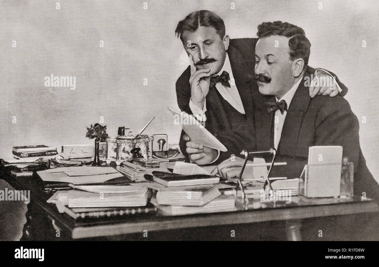 Alvarez quintero brothers hi-res stock photography and images - Alamy