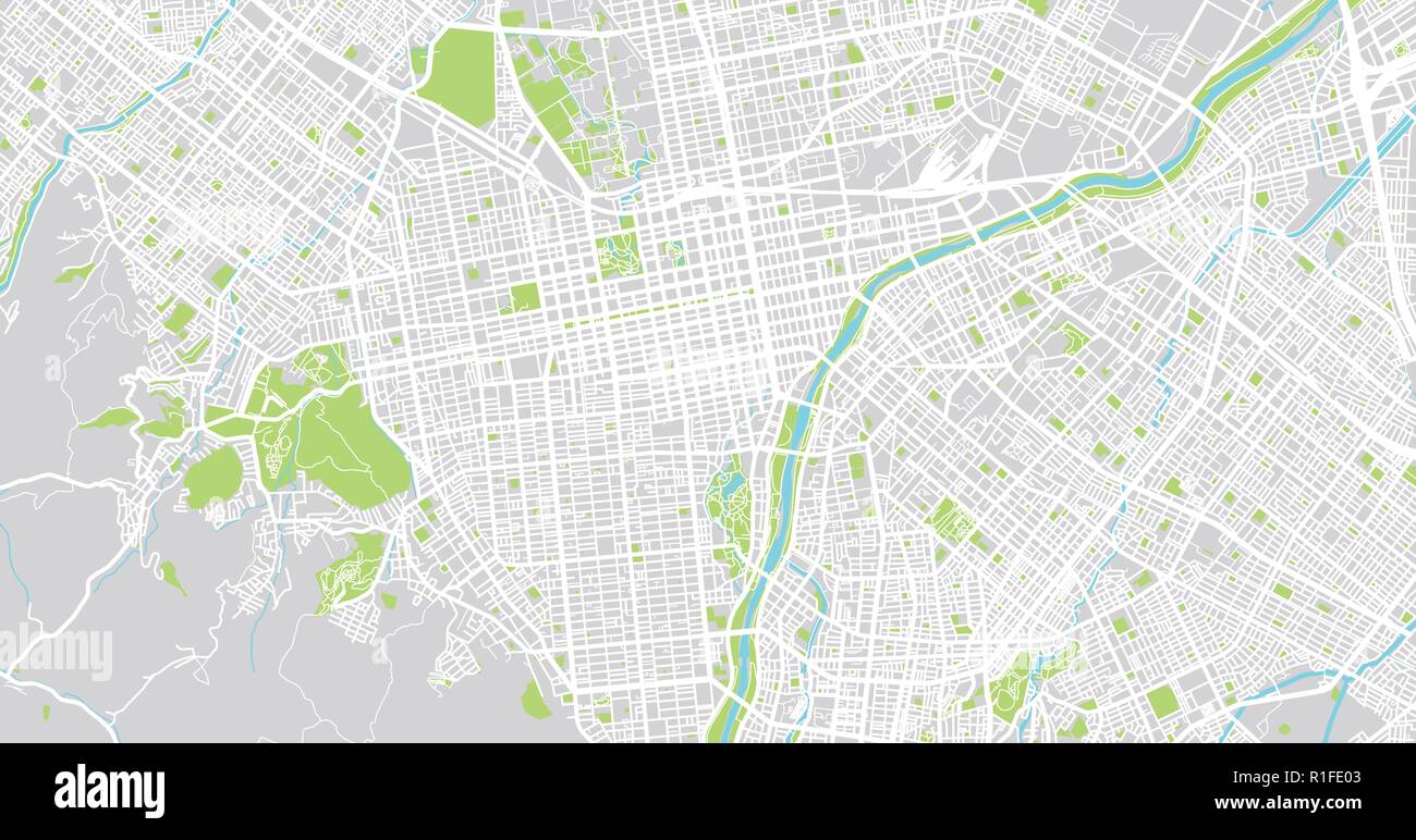 Urban vector city map of Sapporo, Japan Stock Vector Image & Art - Alamy