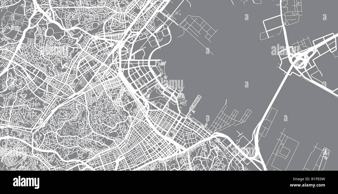 Map of yokohama hi-res stock photography and images - Alamy