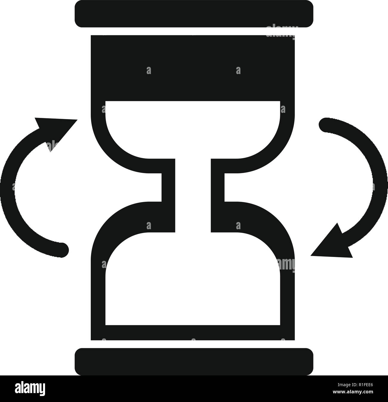 Cursor loading icon. Simple illustration of cursor loading vector icon for web Stock Vector ...