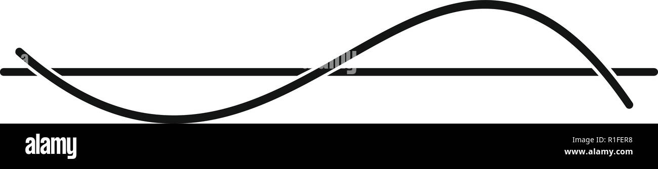 Equalizer meter icon. Simple illustration of equalizer meter vector ...