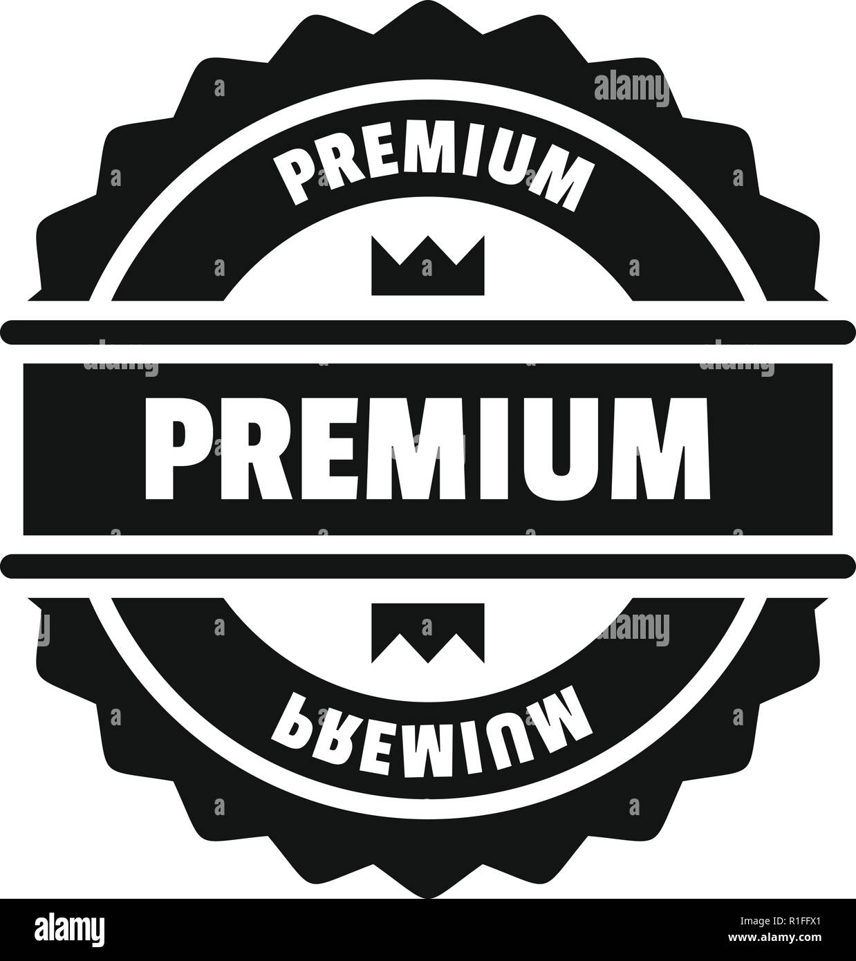 Premium logo. Simple illustration of premium vector logo for web Stock ...