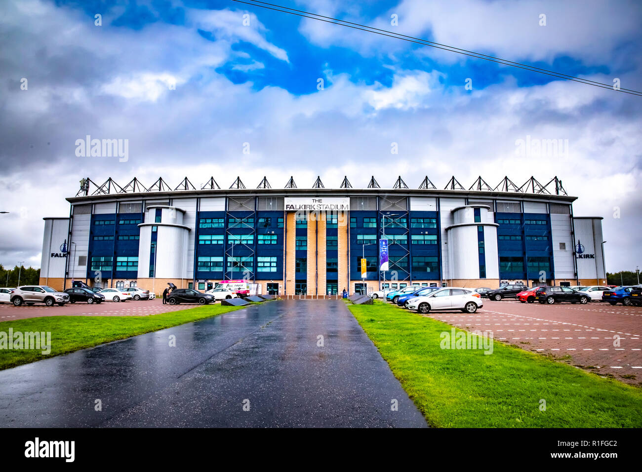 Falkirk stadium hi-res stock photography and images - Alamy