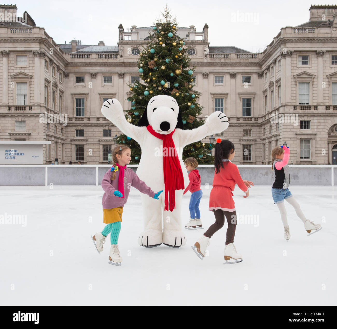 Somerset House, London, UK. 12 November, 2018. Somerset House’s festive ...