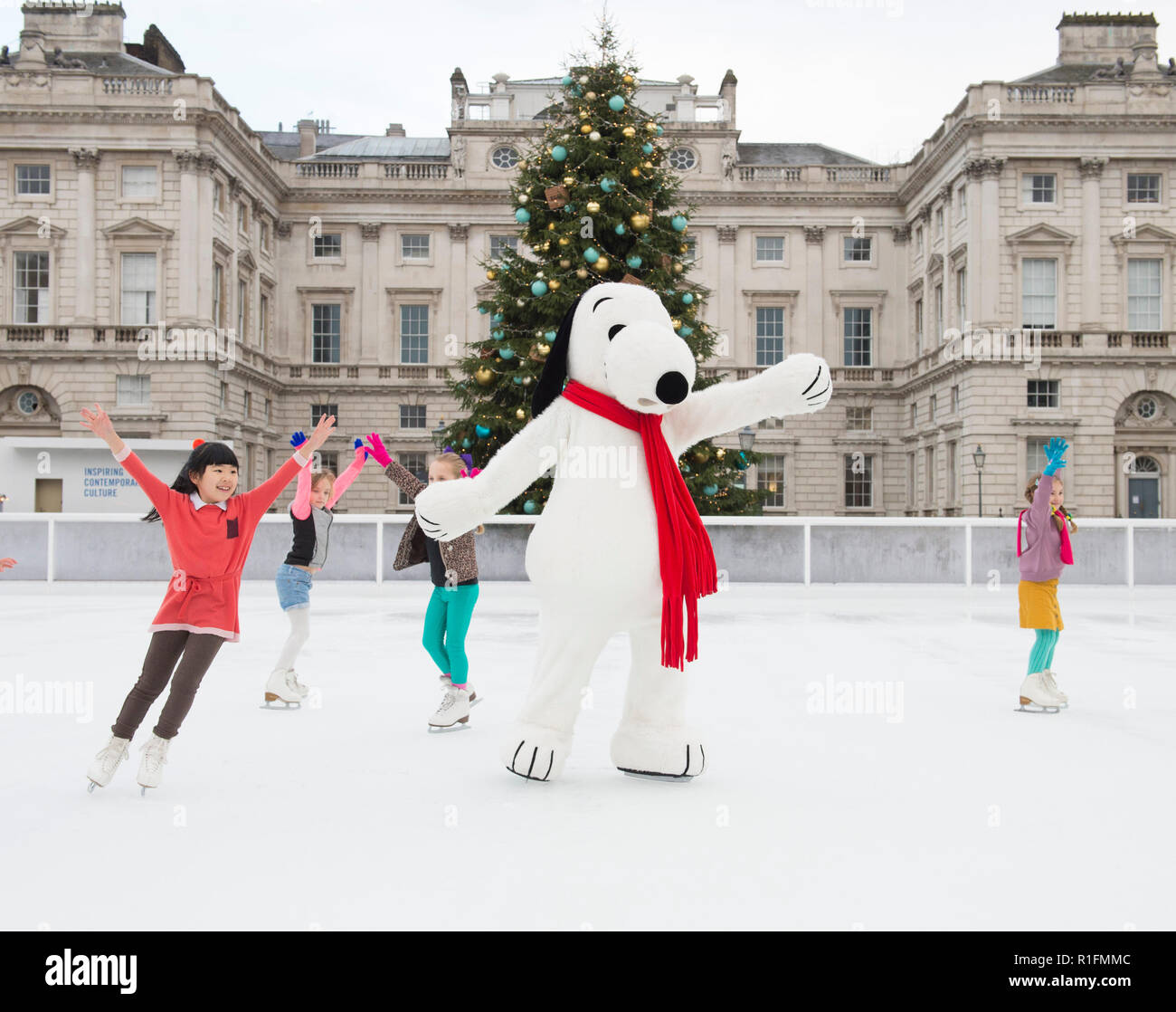 Somerset House, London, UK. 12 November, 2018. Somerset House’s festive ...