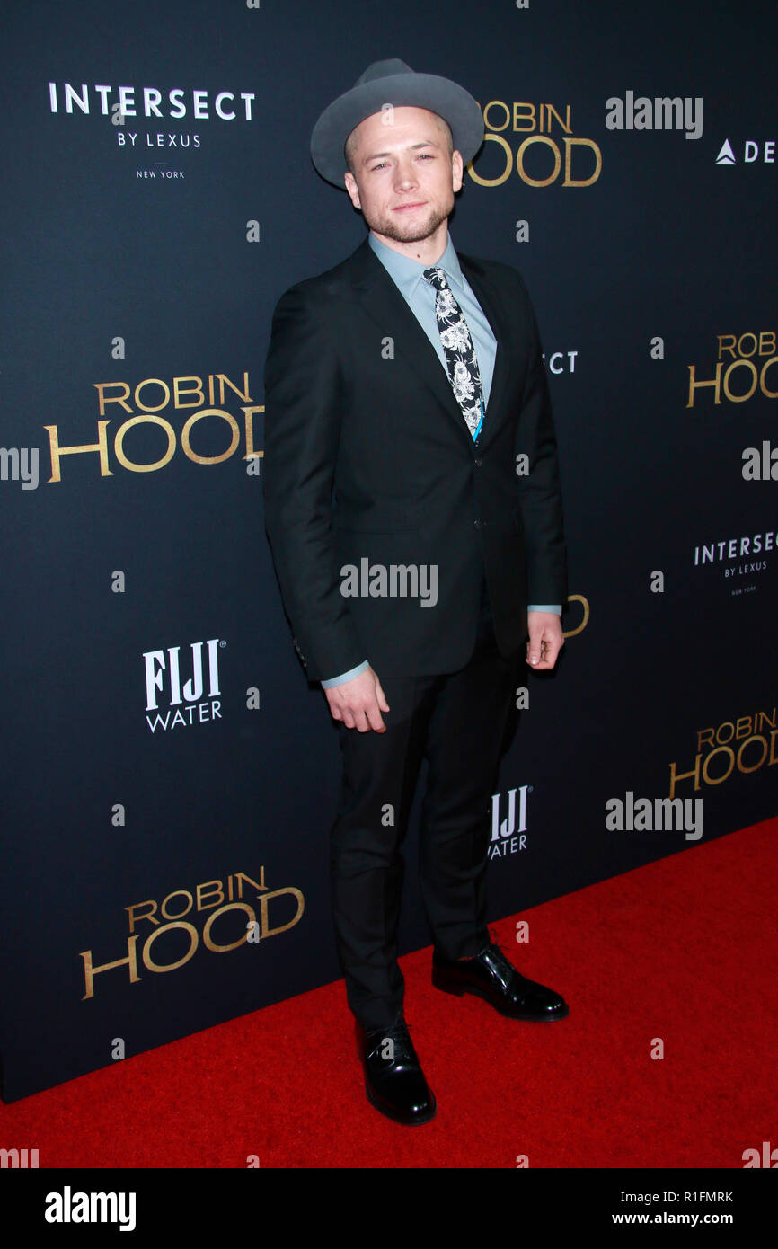 Taron egerton robin hood hi-res stock photography and images - Alamy