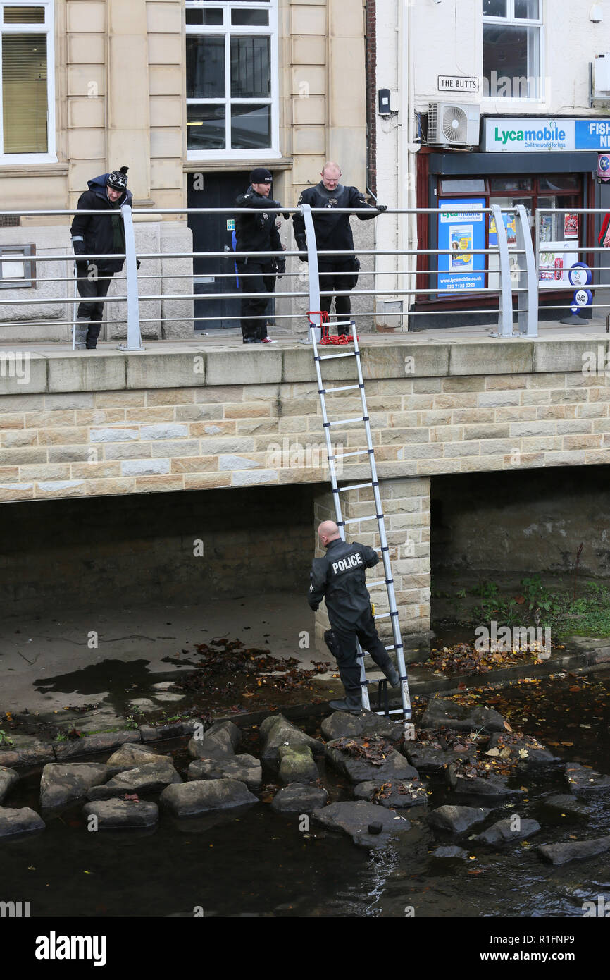 Rochdale, Lancashire, UK. 12th November, 2018. The Northwest Police ...